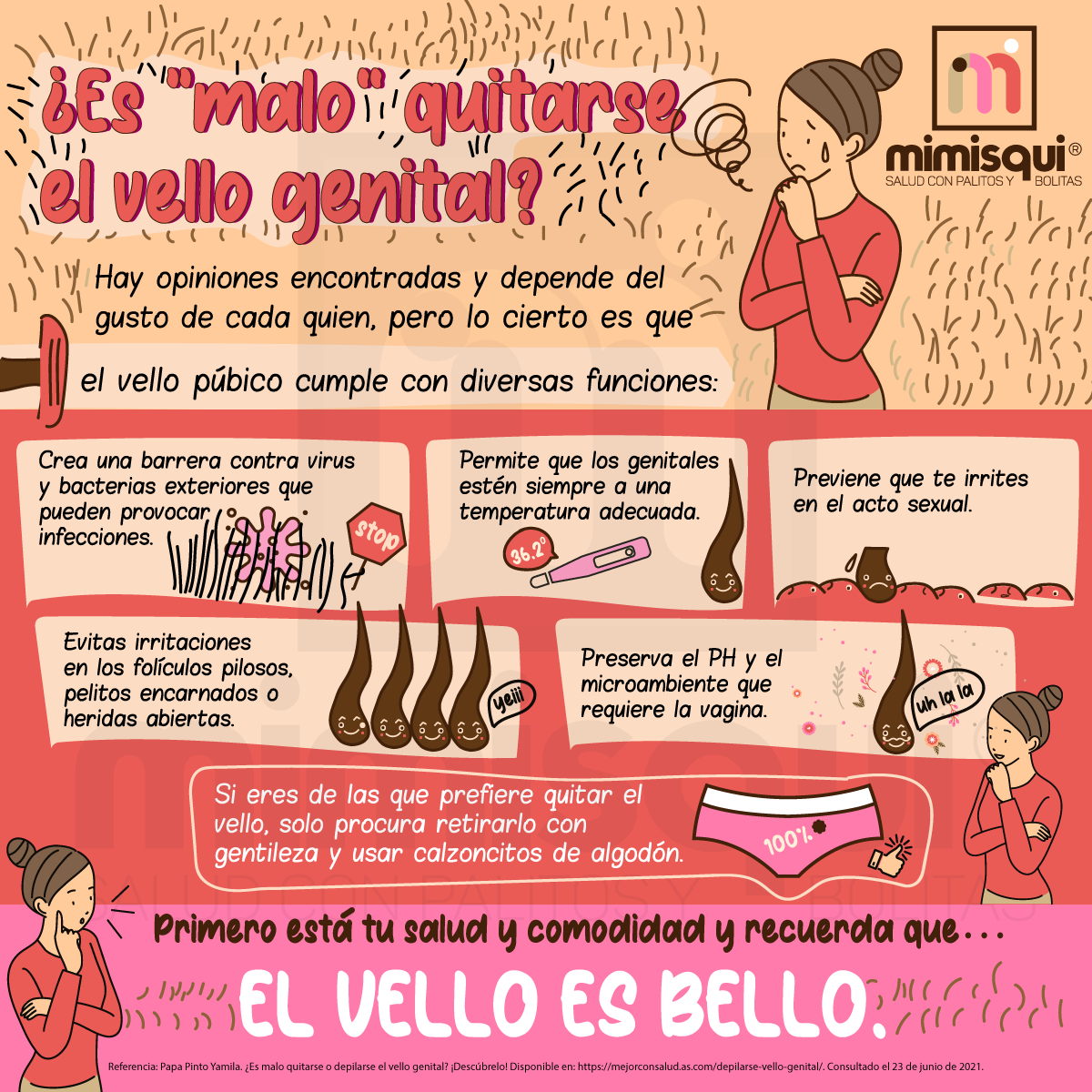 Todo Lo Que Debes Saber Sobre El Vello Genital Mimisqui